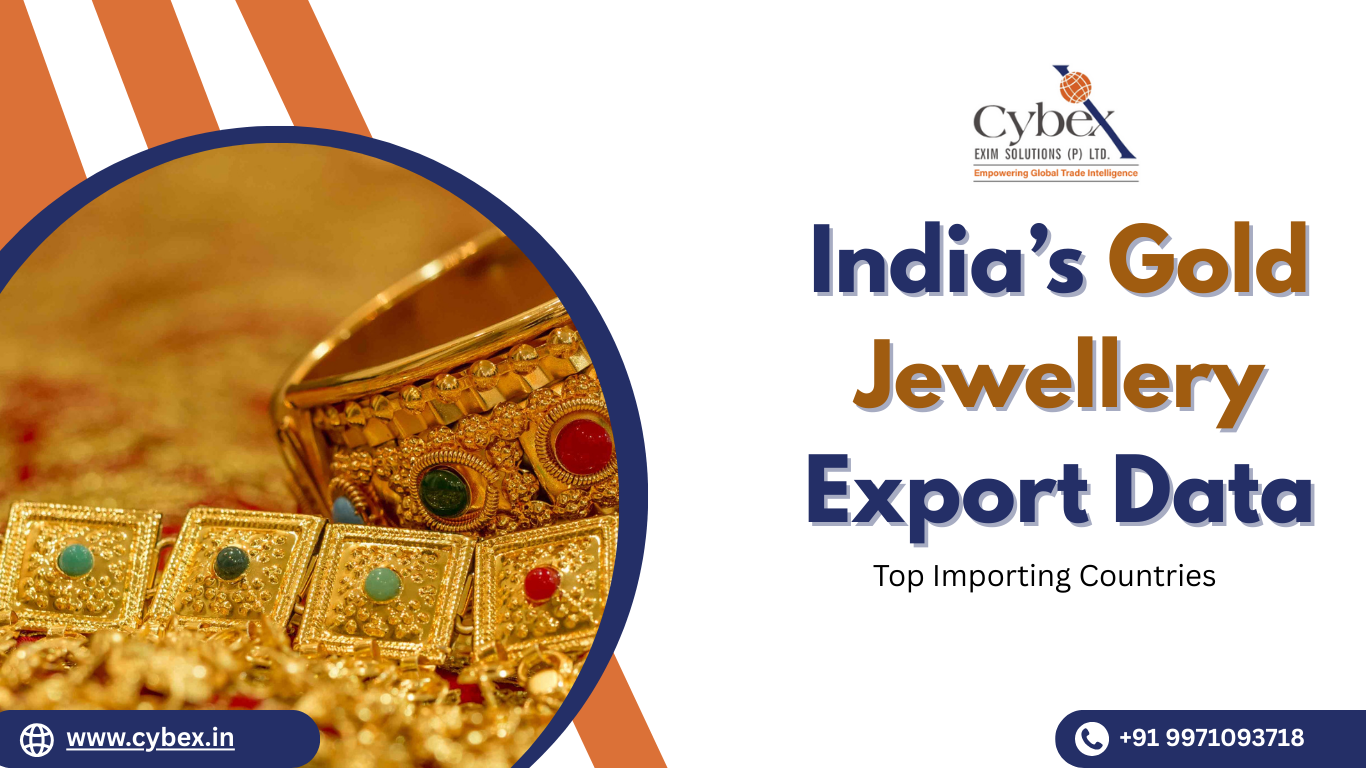 India’s Gold Jewellery Export Data 2025 – Top Markets & Trends