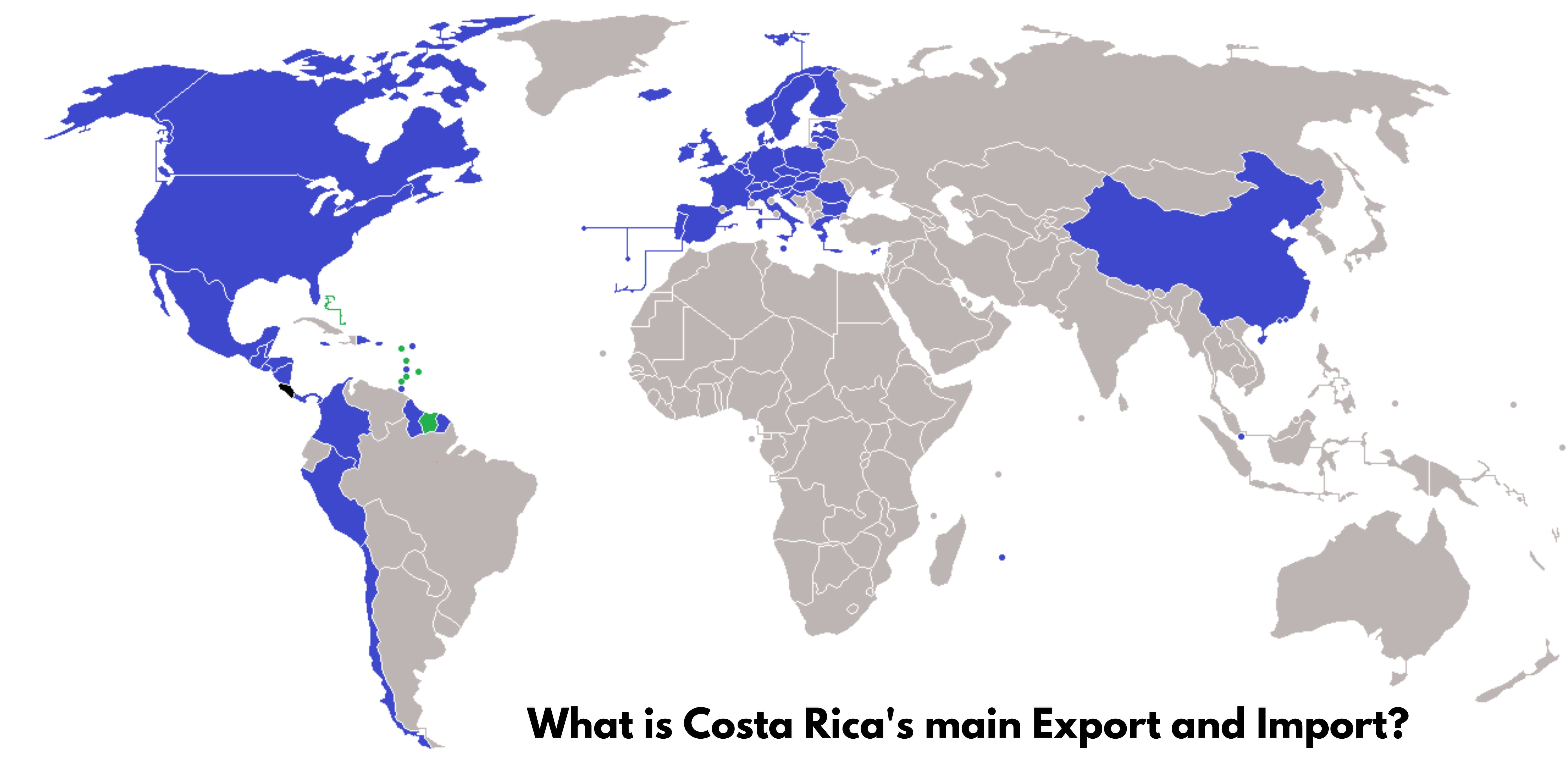 Costa Rica Trade Data: What is Costa Rica's main export and import?
