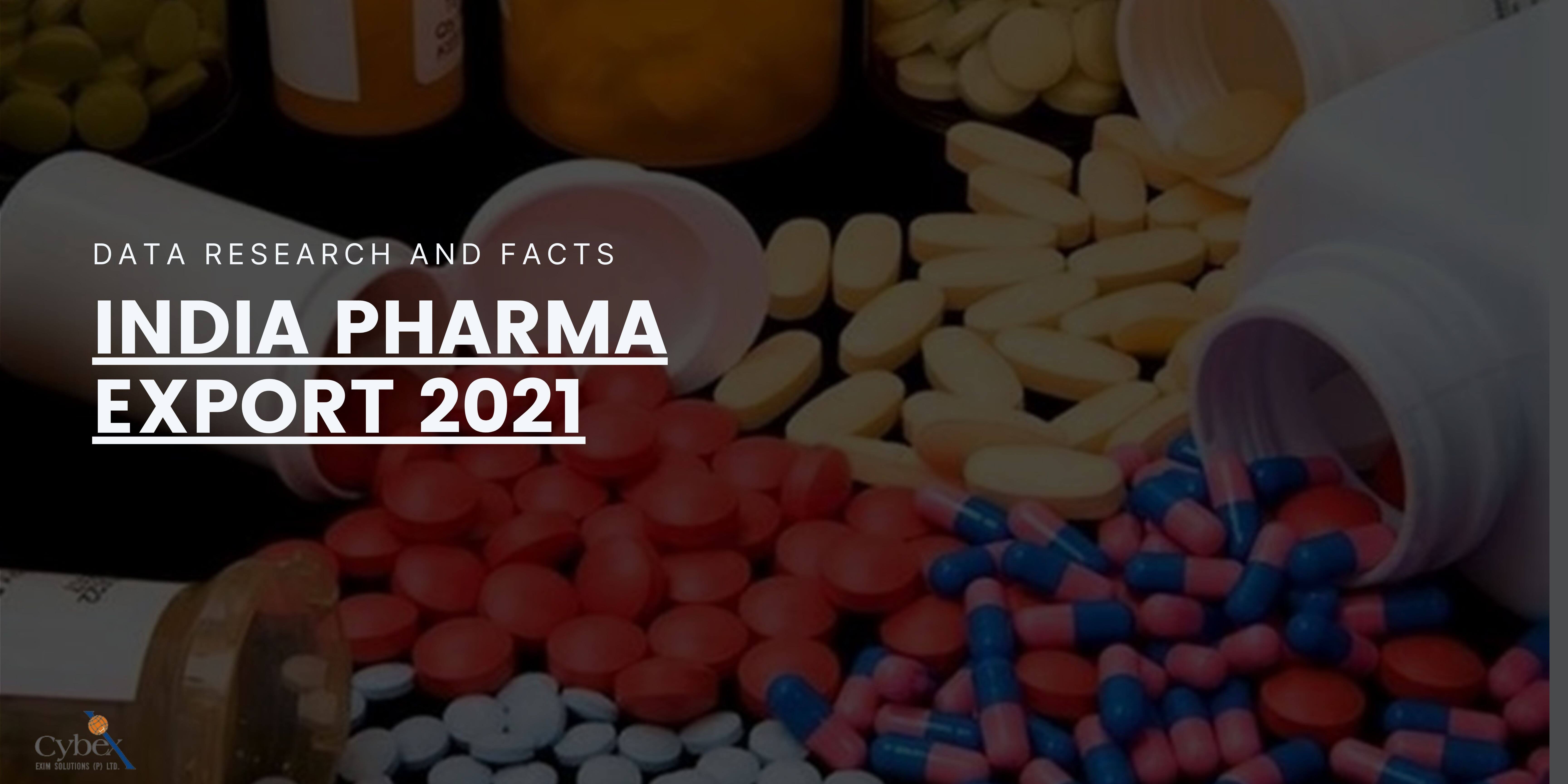 Pharmaceutical Import Export Data 2021: Details And Break-down